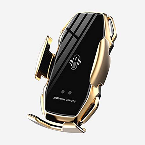 SJYDQ Car Mobile Phone Holder Universal Automatic Induction Car Wireless Charger Car Air Outlet Support Navigation Frame