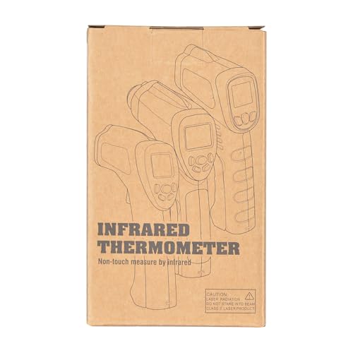 Infrared Thermometer Digital Laser Thermometer RQ-981C, Non-Contact Digital Infrared Thermometer from -50℃ to 550℃(-58 to1022℉) Come with LCD Back-Light, Data Hold for Industrial (Not for Human)