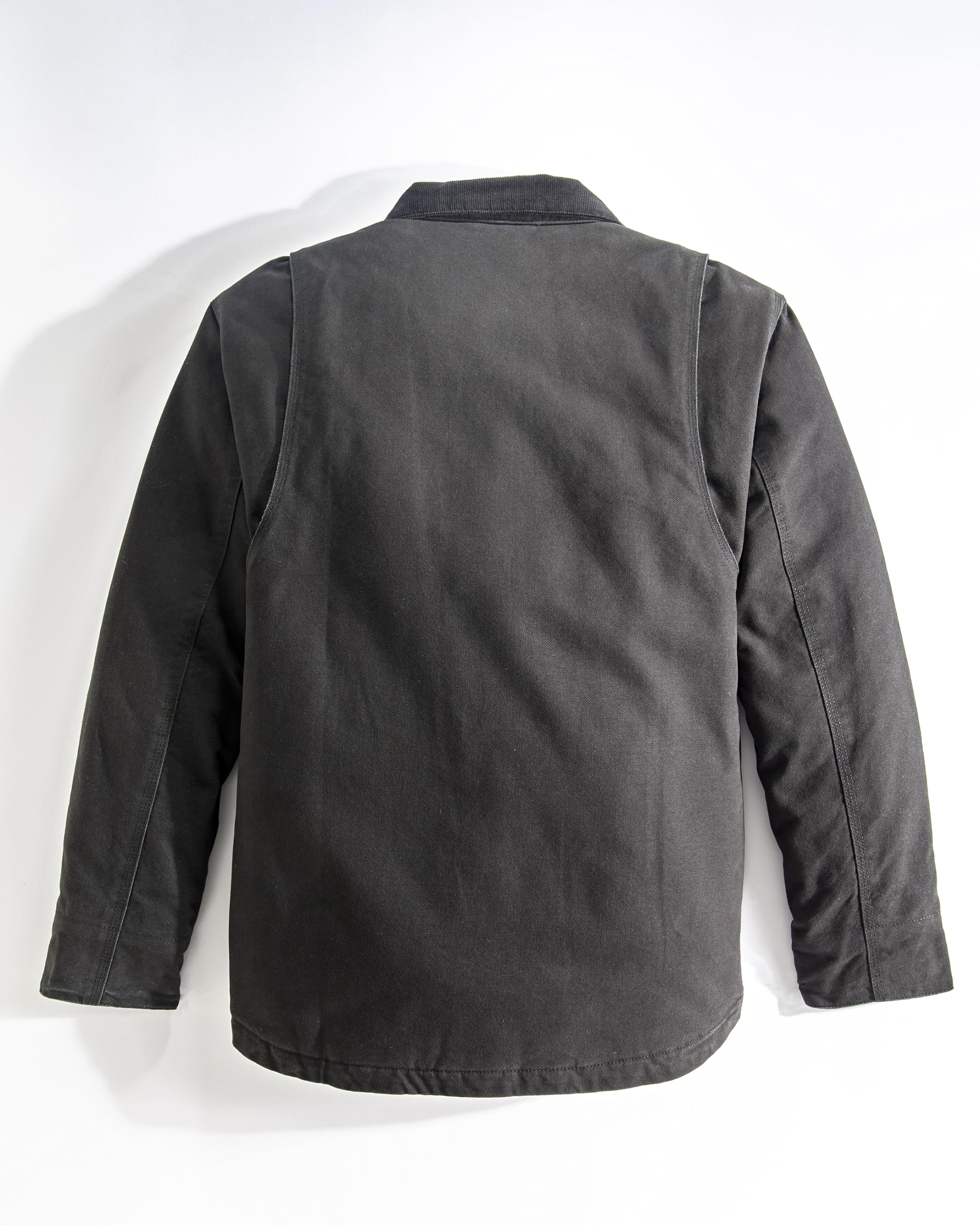 Venado Concealed Carry Jacket for Men - Heavy Duty Canvas - Conceal Carry Pockets (Black, X-Large Tall)