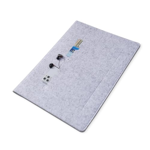 Tablet PC Case Laptop Sleeve Bag Compatible with MacBook Air/Pro, 13-13.3 inch Notebook,Slim Laptop Cover Computer Carrying Bag Compatible with Men Women with Pocket Protective Cover (Color : Gray)