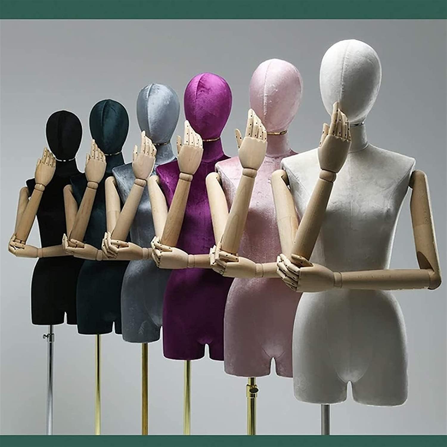 Tailors Dummy Mannequins Mannequin Body Female Tailors Dummy Mannequin with Metal Base Window Display Dressform Mannequin