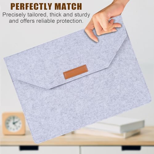 Tablet PC Case Laptop Sleeve Bag Compatible with MacBook Air/Pro, 13-13.3 inch Notebook,Slim Laptop Cover Computer Carrying Bag Compatible with Men Women with Pocket Protective Cover (Color : Gray)