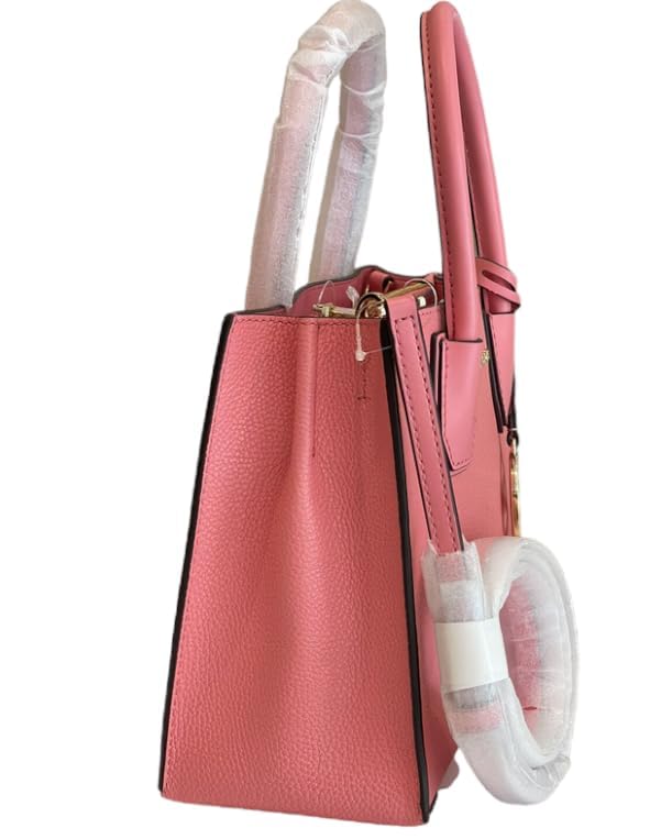 Michael Kors MERCER MEDIUM MESSENGER CROSSBODY SATCHEL (Tea Rose)