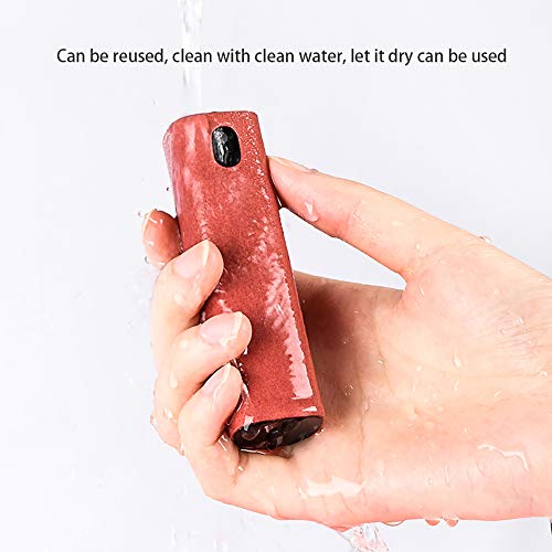 YTT Screen Cleaner, All-in-One Spray & Wipe Cleaner, with Transparent Protective Shell for All Phones, Laptop and Tablet Screens (Pink)