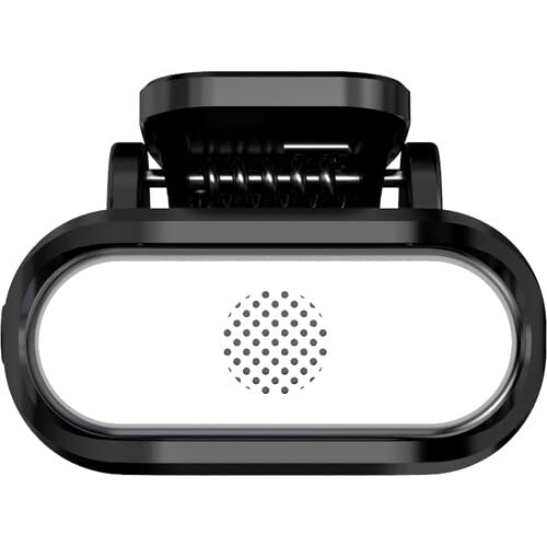 Hollyland Lark C1 Duo 2.4GHz Noise Canceling Compact Long Runtime Curved Edge Ergonomics 650-Feet Wireless Range Microphone System (Black)