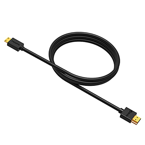 iBirdie Mini HDMI to Standard HDMI Cable 6 Feet (do HDMI to Mini HDMI) Ultra High Speed 18Gbps Support 4K HDR Compatible with Sony XR500 Nikon D500 D810 Canon XA40 XA50 XA55 Raspberry Pi Zero