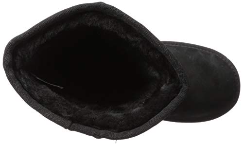 Koolaburra by UGG Girls' K KOOLA Tall Fashion Boot, Black, 03 Medium US Big Kid