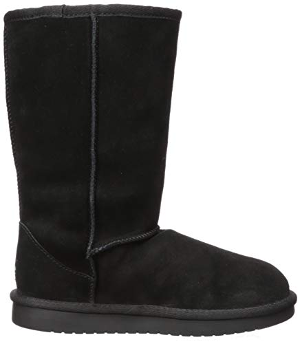 Koolaburra by UGG Girls' K KOOLA Tall Fashion Boot, Black, 03 Medium US Big Kid