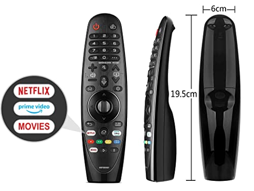 Universal Remote Control for LG Smart TV Magic, AKB75855501 Remote Replacement AN-MR20GA AN-MR600G AN-MR650G ANMR650A ANMR600 AN-MR650B AN-MR19BA AN-MR18BA etc.