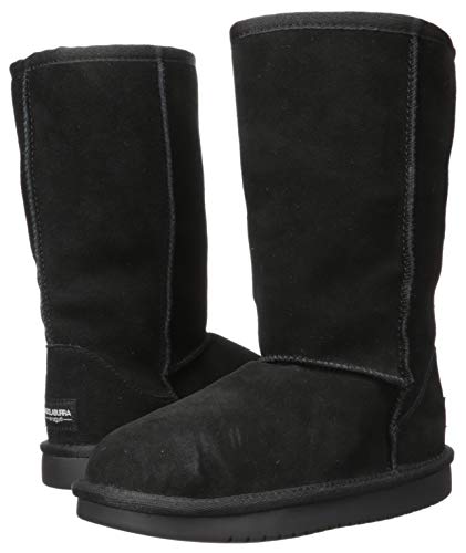 Koolaburra by UGG Girls' K KOOLA Tall Fashion Boot, Black, 03 Medium US Big Kid