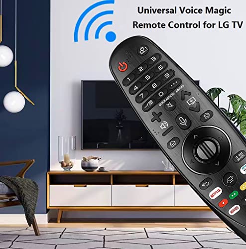 Universal Remote Control for LG Smart TV Magic, AKB75855501 Remote Replacement AN-MR20GA AN-MR600G AN-MR650G ANMR650A ANMR600 AN-MR650B AN-MR19BA AN-MR18BA etc.