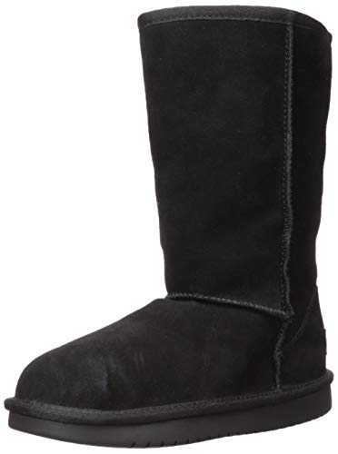 Koolaburra by UGG Girls' K KOOLA Tall Fashion Boot, Black, 03 Medium US Big Kid