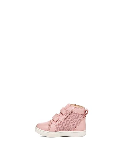 UGG Unisex-Child Rennon Ii Gel Hearts Sneaker, Pink, 7 Toddler