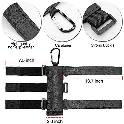OAONY Portable Speaker Mount for Golf Cart Railing Bike or Boat -Waterproof Outdoor Adjustable Strap for Most Bluetooth Wireless Speakers Attachment Accessory Holder Bar Rail