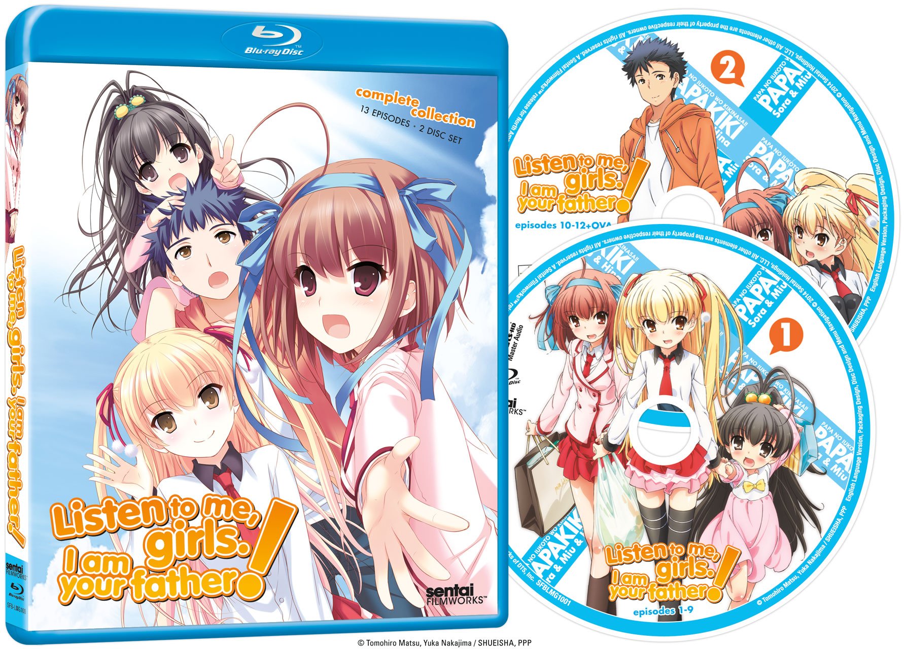 Listen to Me Girls I Am Your Father: Comp Coll [Blu-ray]