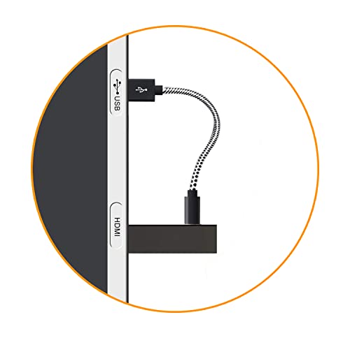 USB Cable for Fire Stick, 2 Pack Power Cable for Amazon Fire TV Stick Power up Your Fire Stick from Your TV's USB Port, Micro USB Cable for Amazon Fire Stick, Roku Stick