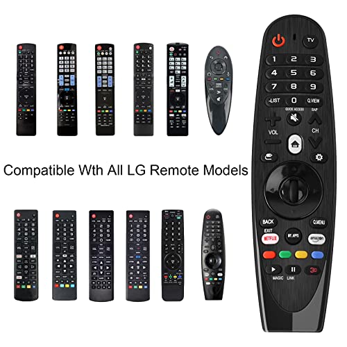 Universal Remote Control for LG Smart TV Magic Remote(NO Voice Function No Pointer Function) Compatible with All Models for LG TV