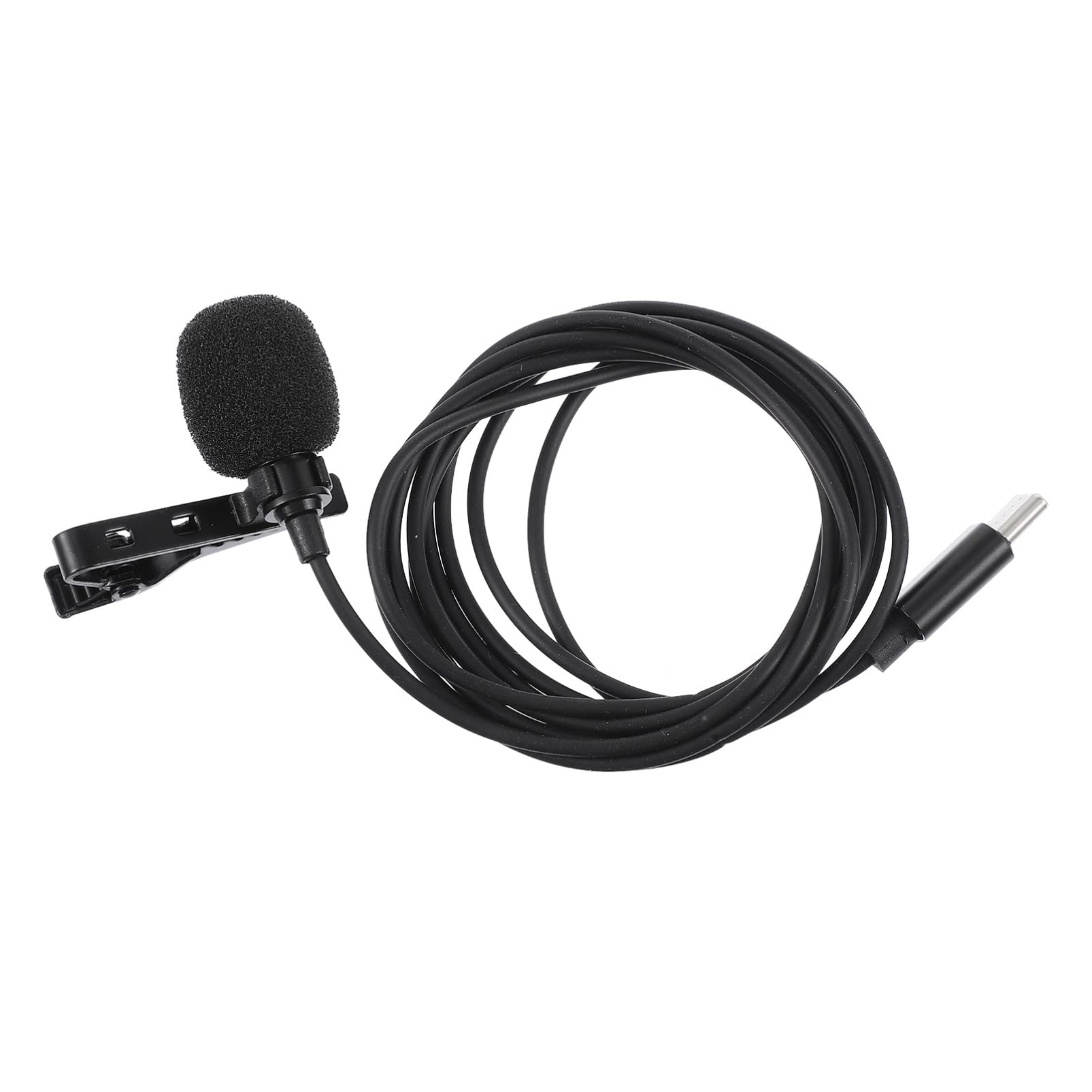 ERINGOGO lavalier Microphone USB mic pro Microphone Phone mic Mini mic Mini Broadcast Mic Clip- on Mic Lapel Mic Condenser Clip on Microphone Professional Mic lav mic TPE Wireless