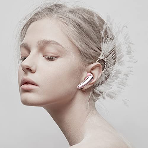 Aresrora Wireless Earbuds,TWS Bluetooth 5.1 in-Ear Headphones,TWS Wireless Earbuds with Type-c Charging Interface, Touch Control Earphones and Hi-Fi Stereo Sound Headset for iPhone and Android (Pink)