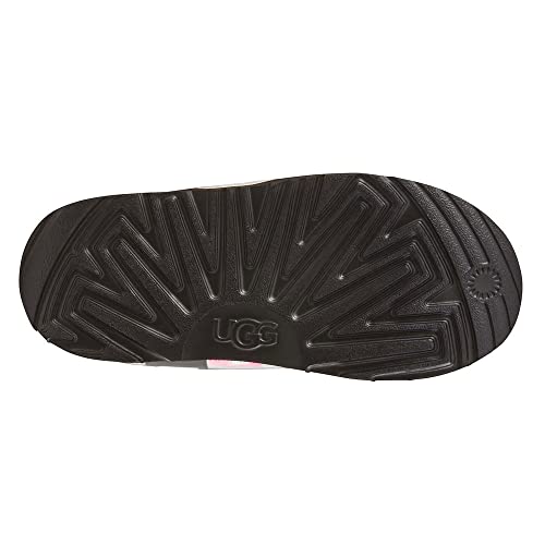 UGG Unisex-Child Classic Clear Mini Ii Boot, Black Multi, 6 Big Kid