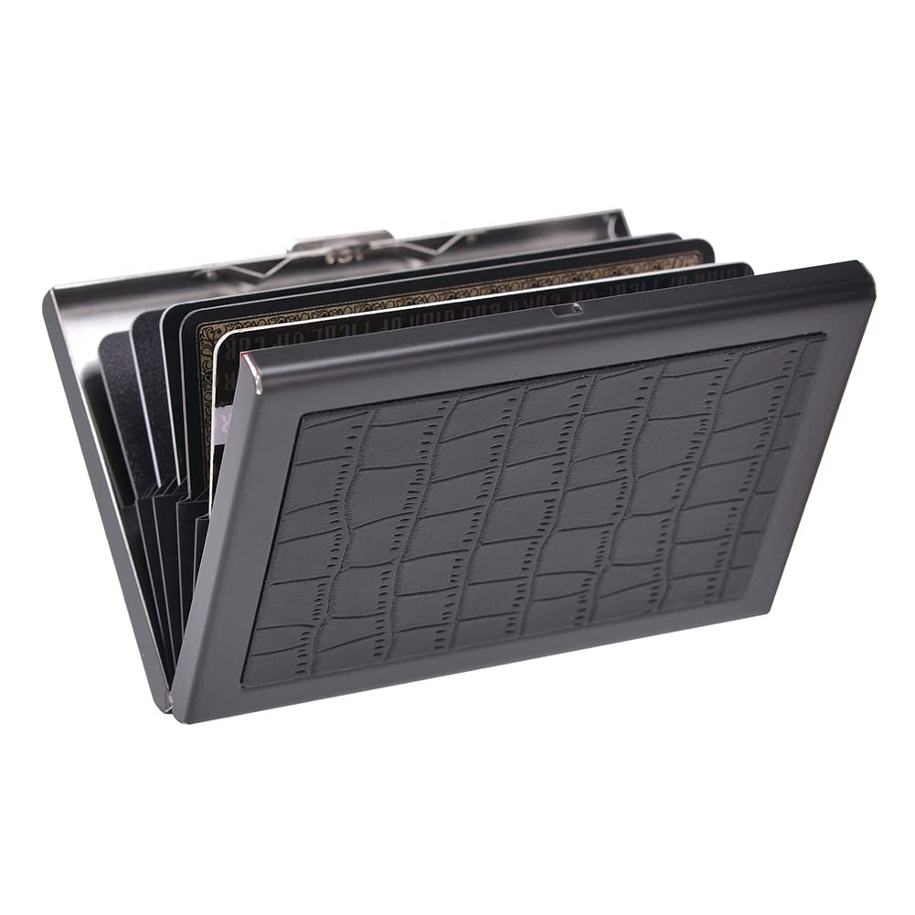 EASTNIGHTS Rfid Credit Card Holder Slim Metal Card Wallet Business Card holders Small Card Case for Men Women