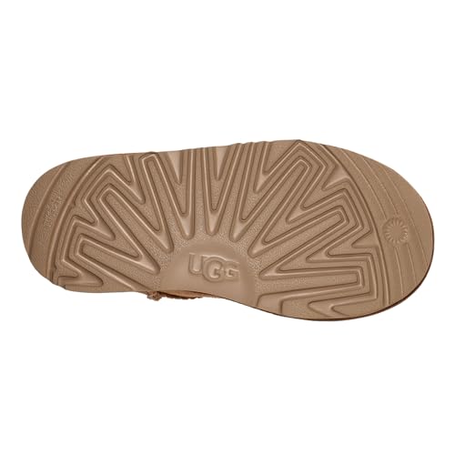 UGG Unisex-Child Classic Ultra Mini Boot, Chestnut, 4