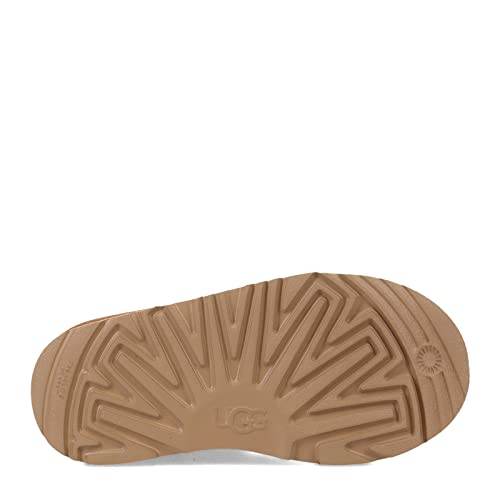 UGG Unisex-Child Classic Ultra Mini Boot, Chestnut, 4