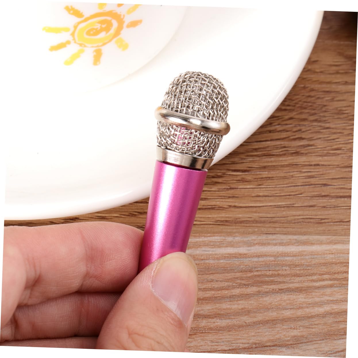 ERINGOGO 3pcs Mini Wireless Speakers for Computer Wire Connect Mic Speaker Machine Wireless Mic Wireless Computer Speakers Small Microphone Mic for Phone USB Mic Electric Wire Handheld