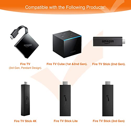Replacement Voice Remote Control L5B83H (2nd Gen) fit for Fire TV Stick (4K, Lite,2nd Gen,3rd Gen), Fire TV Cube(1st Gen, 2nd Gen)…