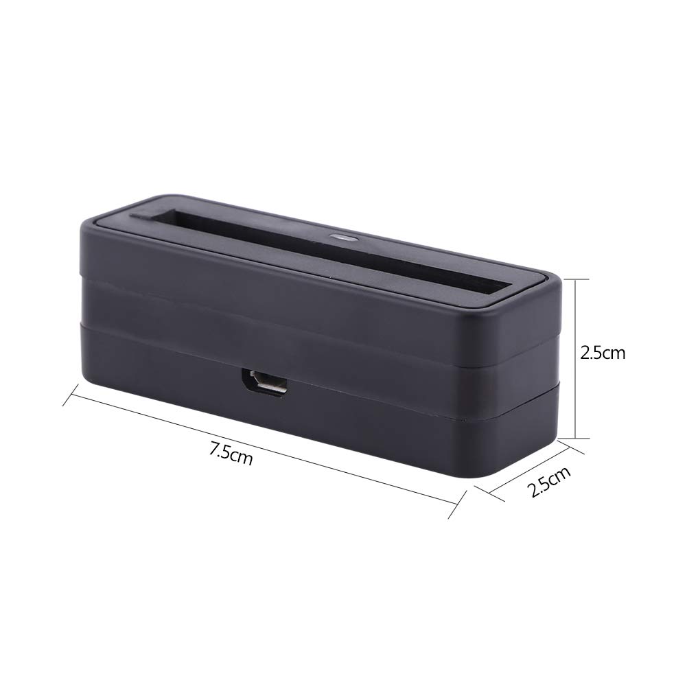 USB Desktop Dock Battery Charging Cradle Stand Charger for LG V20 with LED Power Indicator, Slot Design, for Overcharging, Discharging
