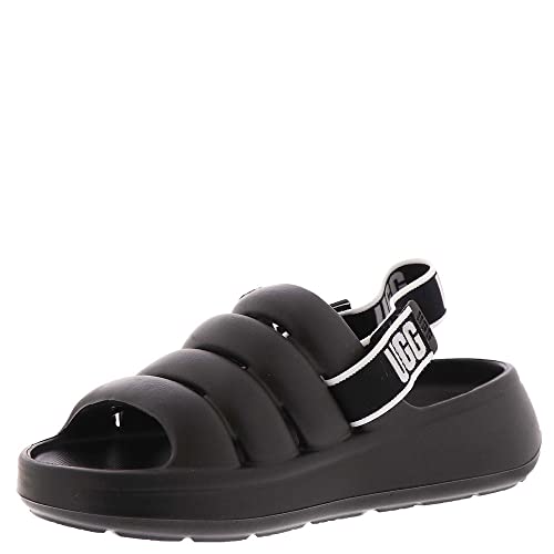UGG Unisex-Child Sport Yeah Sandal, Black, 6 Big Kid