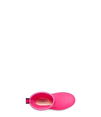 UGG Unisex-Child Droplet Mid Boot, Taffy Pink, 4 Big Kid