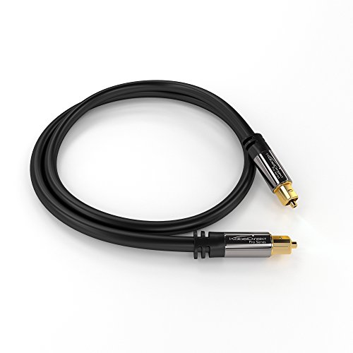 TOSLINK Cable, Optical Audio Cable β 10 feet Fiber Optic Cable for soundbars (TOSLINK to TOSLINK, Digital S/PDIF Cable, Stereo Systems/amplifiers/amps, Home Cinema, Xbox One/PS5) β CableDirect