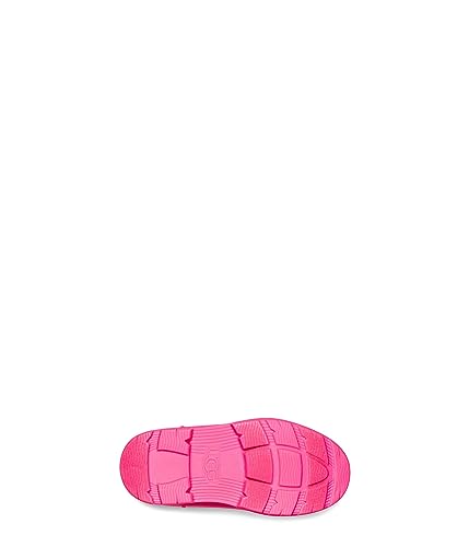 UGG Unisex-Child Droplet Mid Boot, Taffy Pink, 4 Big Kid