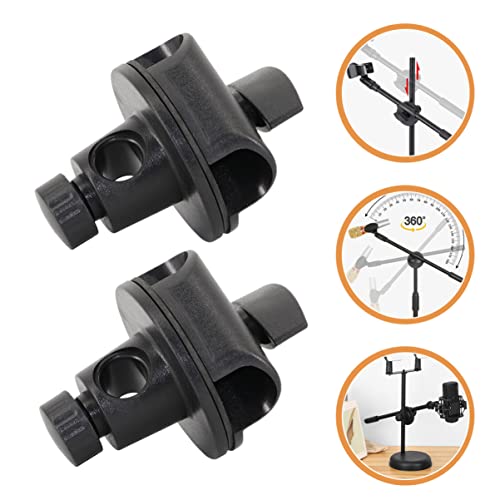 ERINGOGO 6 pcs camera desk mount wireless mic holder Multifunctional Buckles tabletop mic stand Mic Arm Clamps boom arm Photography Mic Stand Accessories sax mic clip Telephone tripod abs