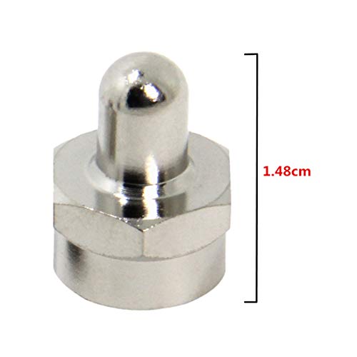 RFAdapter Coax Cap Cover, 75 Ohm Terminator, 10-Pack, Coax Terminator Caps for Ports on Splitter, AMP, Coaxial Cable, TV Antenna, Wall Plates, Booster