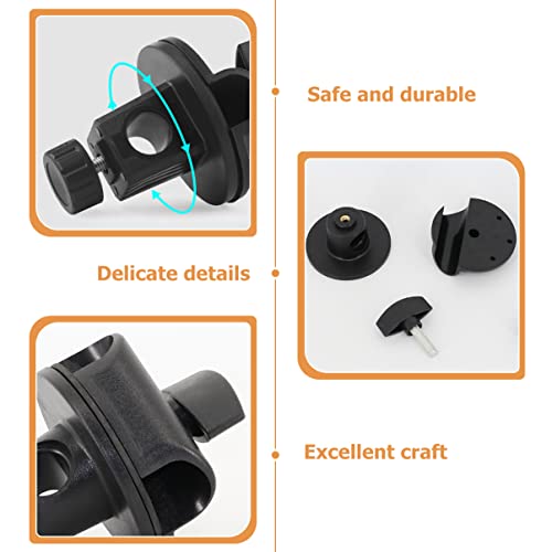 ERINGOGO 6 pcs camera desk mount wireless mic holder Multifunctional Buckles tabletop mic stand Mic Arm Clamps boom arm Photography Mic Stand Accessories sax mic clip Telephone tripod abs