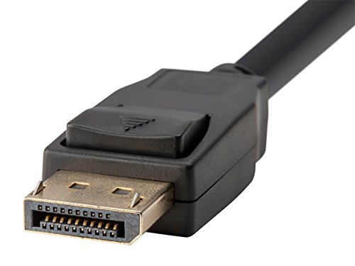 Monoprice DisplayPort 1.2a Cable - 1.5 Feet - Black | Supports Up to 4K Resolution and 3D Video - Select Series