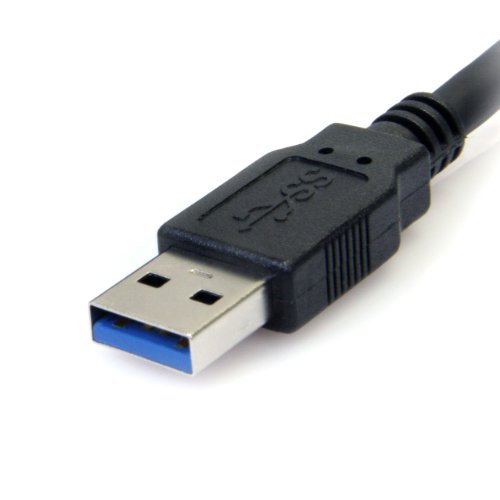 StarTech.com 6 ft / 2m Black SuperSpeed USB 3.0 Cable A to B - USB 3 A (m) to USB 3 B (m) (USB3SAB6BK)