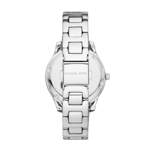 Michael Kors Liliane Three-Hand Silver-Tone Stainless Steel Women's Watch (Model: MK4556)