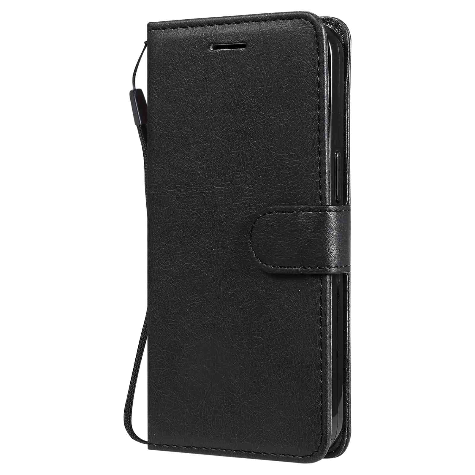 Fansipro Phone Cover Wallet Folio Case for LG V20, Premium PU Leather Slim Fit Cover for LG V20, 2 Card Slots, Super Fitting, Black