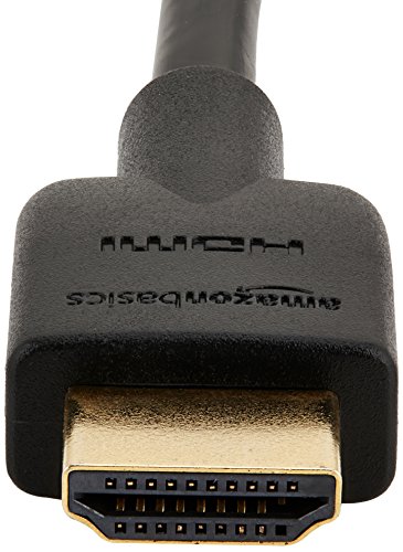 Amazon Basics CL3 Rated High Speed 4K HDMI Cable (18Gbps, 4K/60Hz) - 10 Feet, Black