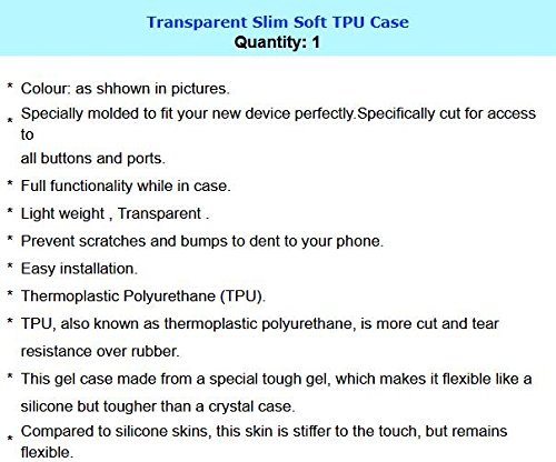 [LG V20 Case] Durable Clear Transparent Dustproof Ultra-Thin Slim Flexible TPU Full Edge Back Protective Case Cover Compatible with LG V20 US996 Cellphone