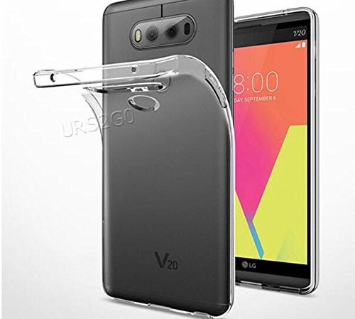 [LG V20 Case] Durable Clear Transparent Dustproof Ultra-Thin Slim Flexible TPU Full Edge Back Protective Case Cover Compatible with LG V20 US996 Cellphone