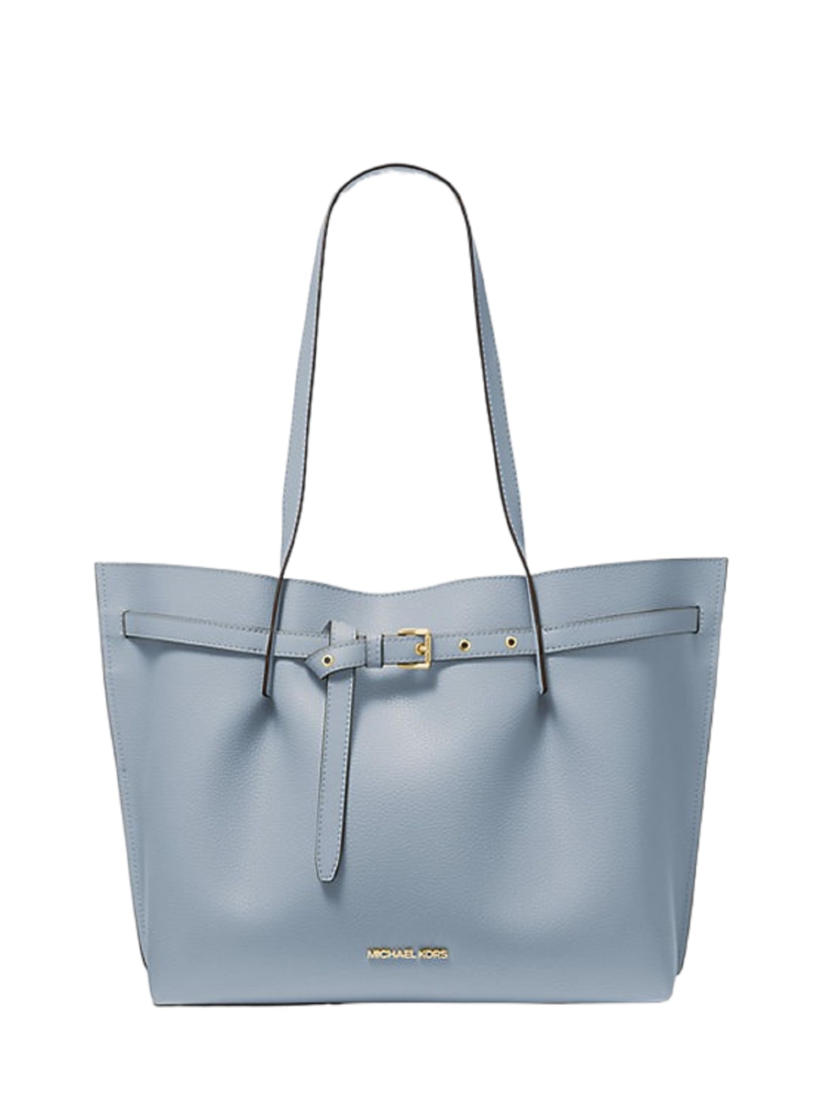 Michael Kors Emilia Large Leather Tote Bag (Pale Blue)
