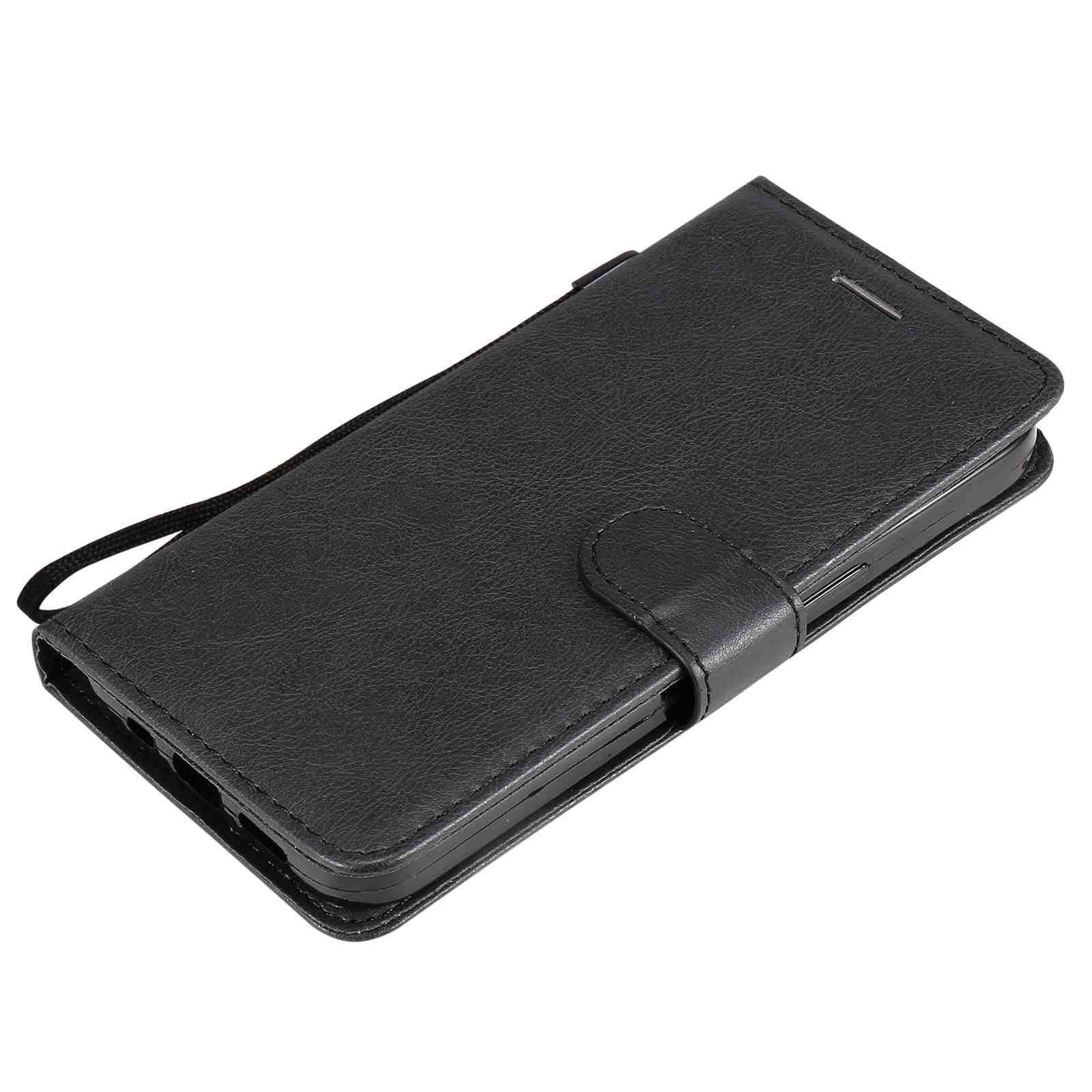 Fansipro Phone Cover Wallet Folio Case for LG V20, Premium PU Leather Slim Fit Cover for LG V20, 2 Card Slots, Super Fitting, Black