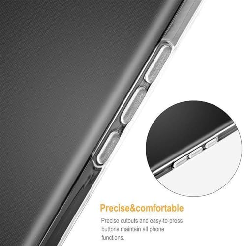 Cadorabo Case Compatible with LG V20 in Fully Transparent - Shockproof and Scratch Resistant TPU Silicone Cover - Ultra Slim Protective Gel Shell Bumper Back Skin