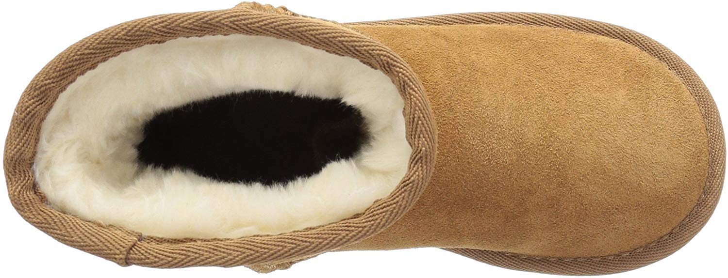 Koolaburra by UGG Kids Koola Short Fashion Boot, Chestnut, 01 Youth US Little Kid