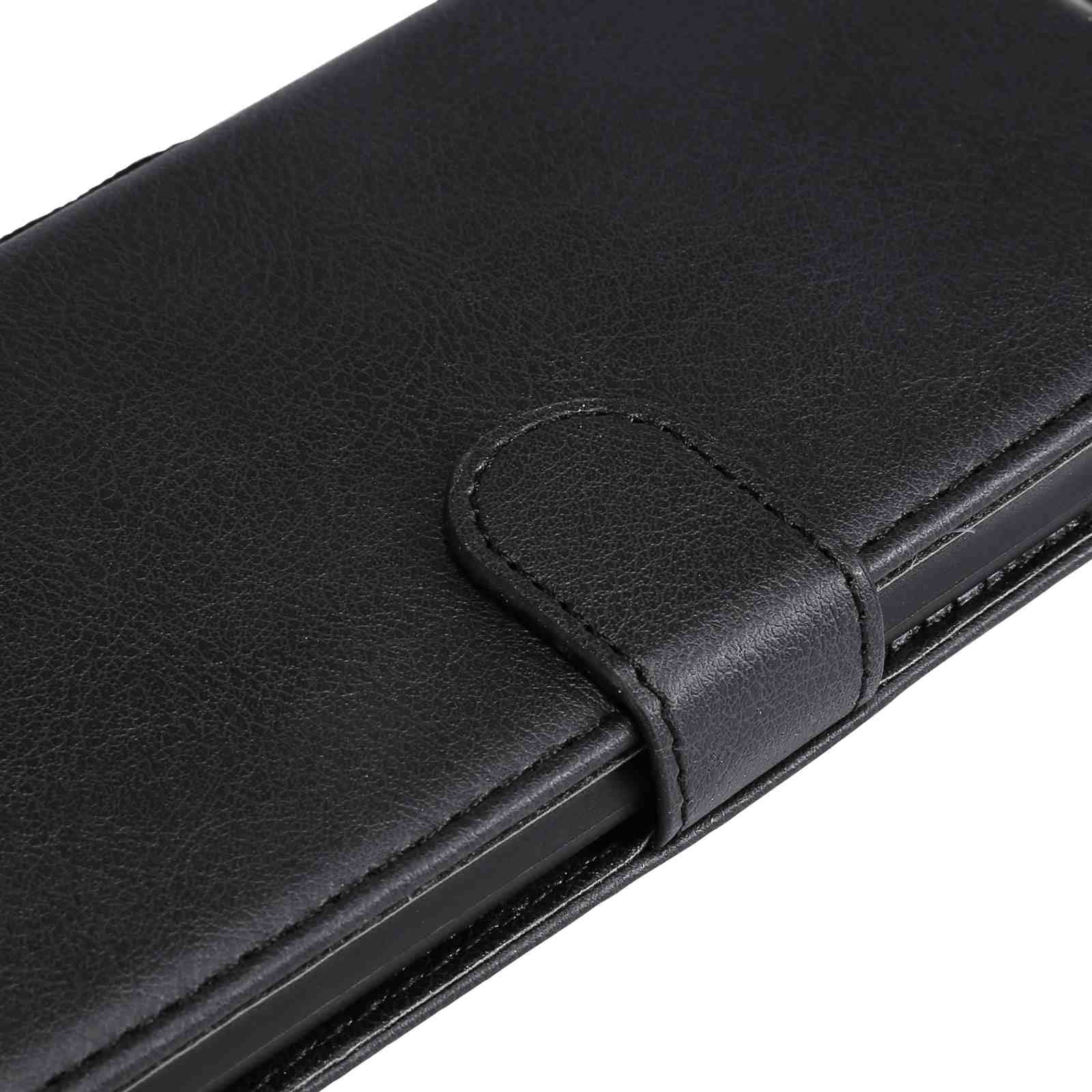 Fansipro Phone Cover Wallet Folio Case for LG V20, Premium PU Leather Slim Fit Cover for LG V20, 2 Card Slots, Super Fitting, Black