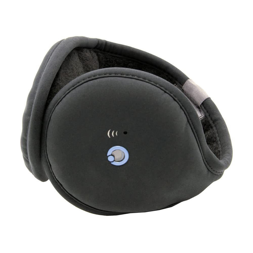 180S Mens Bluetooth HD IV Ear Warmer, Black